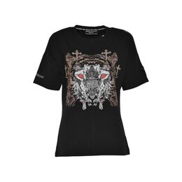 Roberto Geissini Tiger T-Shirt Schwarz | Gr.: M