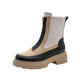 Marco Tozzi Stiefelette in CREAM/BLACK | Gr.: 40