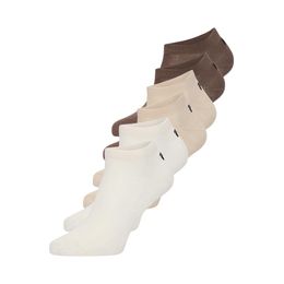 Fila Socks female Beige, Brown, White size 39/42