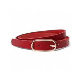 Fronhofer Lederg&uuml;rtel in Rot | Gr.: 85 cm