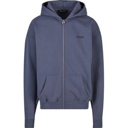 Pegador Zip-Kapuzenpullover in washed shadow blue | Gr.: XL