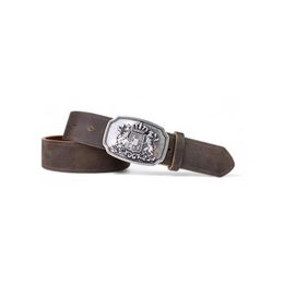 Fronhofer Trachteng&uuml;rtel in Braun | Gr.: 110 cm