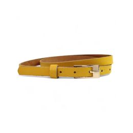 Fronhofer Lederg&uuml;rtel in Curry | Gr.: 125 cm