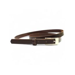 Fronhofer Lederg&uuml;rtel in Dunkelbraun | Gr.: 125 cm