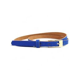 Fronhofer Lederg&uuml;rtel in Kobalt | Gr.: 85 cm