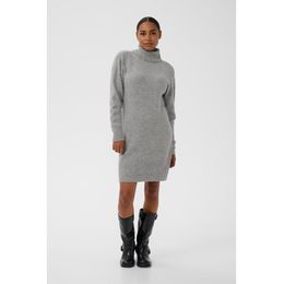 Kaffe Kleid KAmyra Loose fit in Light Grey Melange | Gr.: S