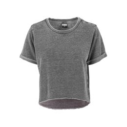 Urban Classics Cropped T-Shirts in darkgrey | Gr.: M