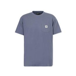HONESTY RULES T-Shirts " Pocket " in dove-blue | Gr.: M