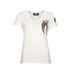 Roberto Geissini Colour Wings T-Shirt Wei&szlig; | Gr.: M