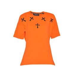 Roberto Geissini Cross-Wings T-Shirt Orange | Gr.: L