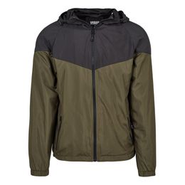 Urban Classics Windbreaker in blk/darkolive | Gr.: XXL
