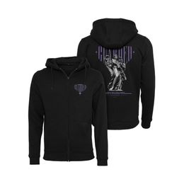 Mister Tee Zip-Kapuzenpullover in black | Gr.: M