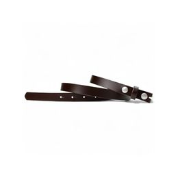 Fronhofer Lederg&uuml;rtel Wechselg&uuml;rtel in Dunkelbraun | Gr.: 85 cm