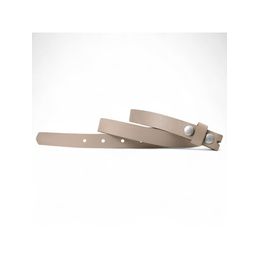 Fronhofer Lederg&uuml;rtel Wechselg&uuml;rtel in Taupe | Gr.: 80 cm