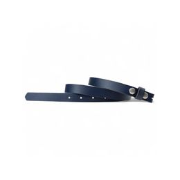 Fronhofer Lederg&uuml;rtel Wechselg&uuml;rtel in Marine | Gr.: 110 cm