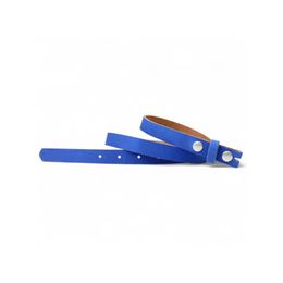 Fronhofer Lederg&uuml;rtel Wechselg&uuml;rtel in Kobalt | Gr.: 110 cm