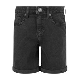 Urban Classics Jeans-Shorts in black washed | Gr.: 134/140