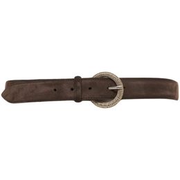 ORCIANI G&uuml;rtel - Suede belt - Gr. 90 - in Braun - f&uuml;r Damen