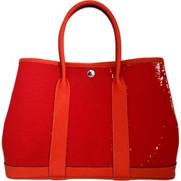 Herm&egrave;s Herm&egrave;s Crossbody Bags - Hermes Garden Party 30 Verso, orange mecano / Cuiv - Gr. unisize - in Orange - f&uuml;r Damen