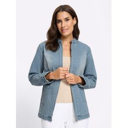 WITT WEIDEN Jeansjacke in blue-bleached | Gr.: 36