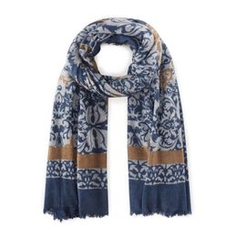 Codello T&uuml;cher & Schals - Schal aus Kaschmir-Mix - Gr. unisize - in Blau - f&uuml;r Damen