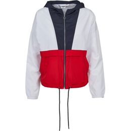 Urban Classics Windbreaker in navy/white/fire red | Gr.: M
