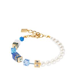COEUR DE LION Armband - GeoCUBE&reg; Precious Fusion Pearls Armband - Gr. ONE SIZE - in Blau - f&uuml;r Damen