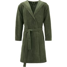 Erwin M&uuml;ller Erwin M&uuml;ller Unisex-Bademantel Schwanau in oliv | Gr.: M