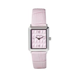 COEUR DE LION Uhr - Uhr Iconic Spikes Ros&eacute; Silber Armband Leder - Gr. unisize - in Quarz - f&uuml;r Damen