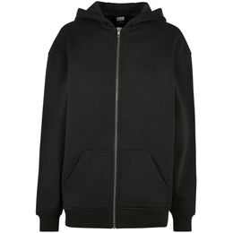 Urban Classics Zip-Kapuzenpullover in black | Gr.: XS