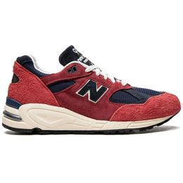 New Balance Low-Top Sneaker - 990v2 Made In Usa Teddy Santis Sneakers - Gr. 43 (EU) - in Rot - f&uuml;r Damen