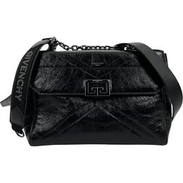 Givenchy Crossbody Bags - Givenchy ID Flap Stachel Bag Medium Calfskin Black - Gr. unisize - in Schwarz - f&uuml;r Damen