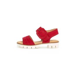 Gabor Sandaletten in Rot | Gr.: 42,5