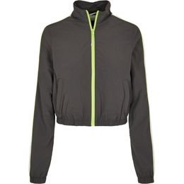 Urban Classics Trainingsjacken in darkshadow/electriclime | Gr.: XS