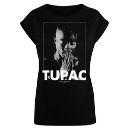 F4NT4STIC T-Shirt Tupac Shakur Praying in schwarz | Gr.: XS