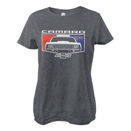 Camaro Shirt "Chevrolet Emblem Girly Tee" in Grau | Gr.: XL