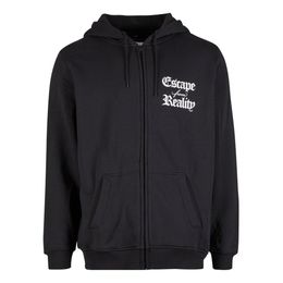 Mister Tee Zip-Kapuzenpullover in black | Gr.: M