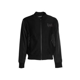 Roberto Geissini Lilie Sweatjacke Schwarz | Gr.: L