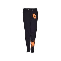 Roberto Geissini X Jogginghose Schwarz Orange | Gr.: XXL