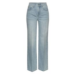 Lascana Weite Jeans in light blue washed | Gr.: 36
