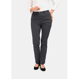 GOLDNER Jeansschlupfhose MARTHA Klassische Jeansschlupfhose MARTHA in anthrazit | Gr.: 42