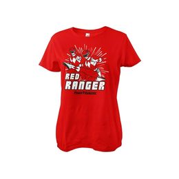 Power Rangers Shirt "Red Ranger Girly Tee" in Rot | Gr.: S