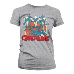 Gremlins Shirt "Group Girly Tee" in Grau | Gr.: S