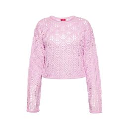 Swirly Damen Pullover in Pink | Gr.: XL