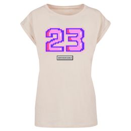 F4NT4STIC T-Shirt Pixel 23 pink in Whitesand | Gr.: M