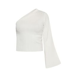NAEMI Damen Bluse in WOLLWEISS | Gr.: XXL