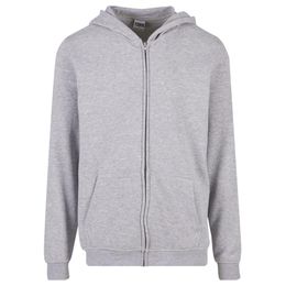 Urban Classics Zip-Kapuzenpullover in heathergrey | Gr.: XL