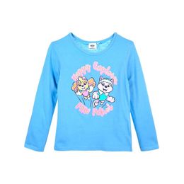Langarmshirt PAW PATROL Skye mit Glitzer in Blau | Gr.: 110