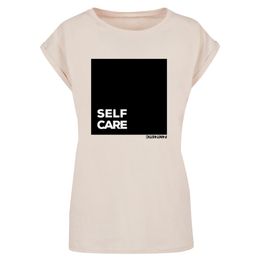 F4NT4STIC T-Shirt SELF CARE SHORT SLEEVE TEE in Whitesand | Gr.: 3XL