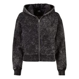 Urban Classics Zip-Kapuzenpullover in black | Gr.: 3XL